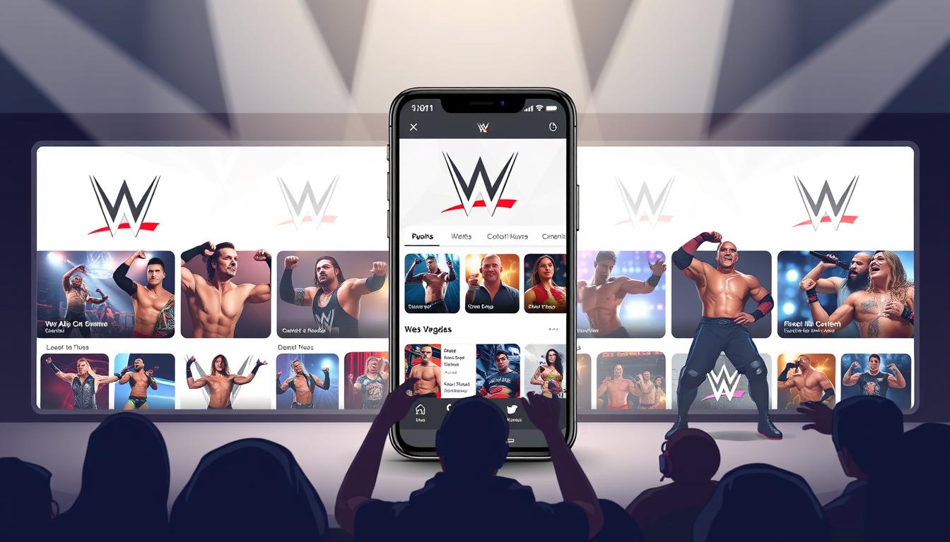 Aplicativos para WWE com acesso gratuito à programação